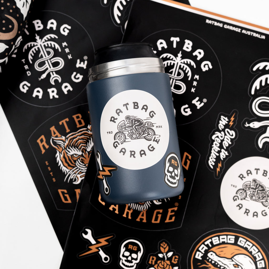 Ratbag Garage Sticker Pack – Ratbag Garage Australia