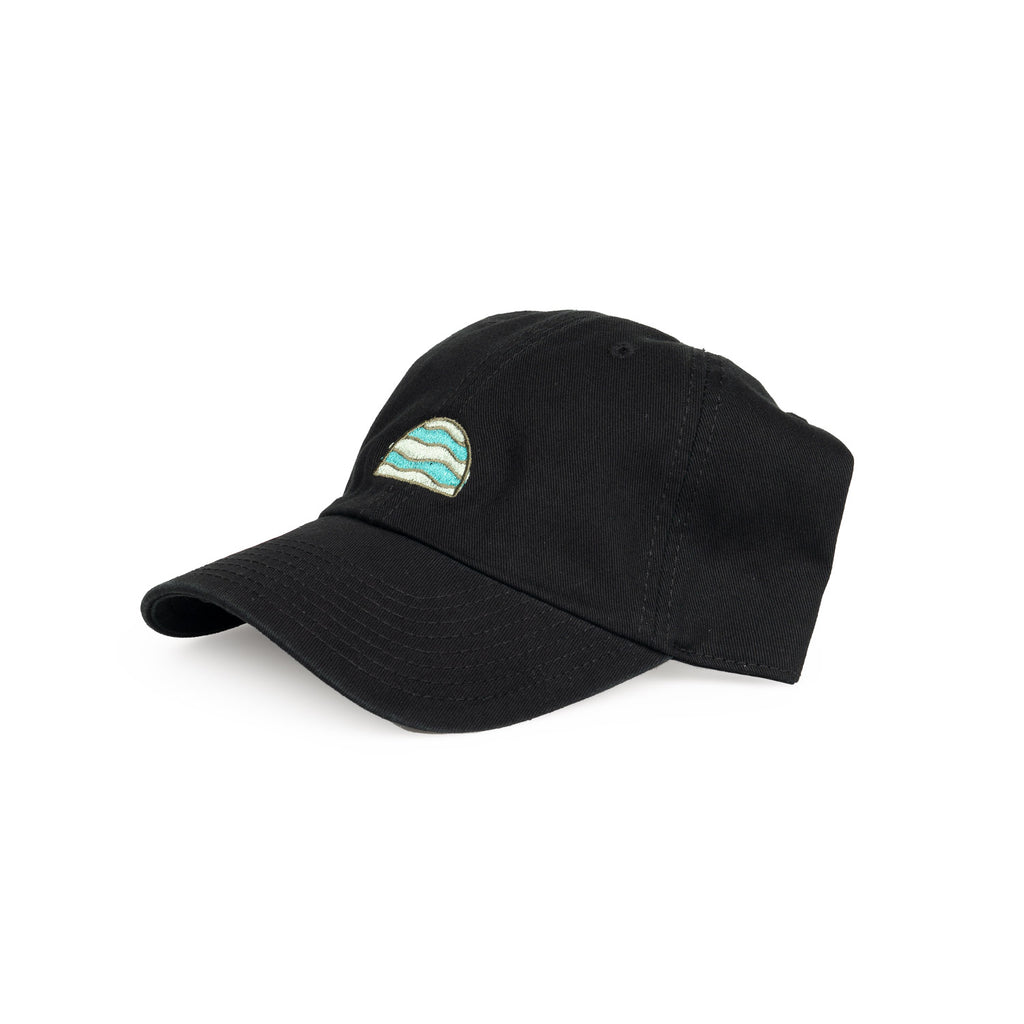 Waves Black Vintage Retro Dad Hat – Ratbag Garage Australia